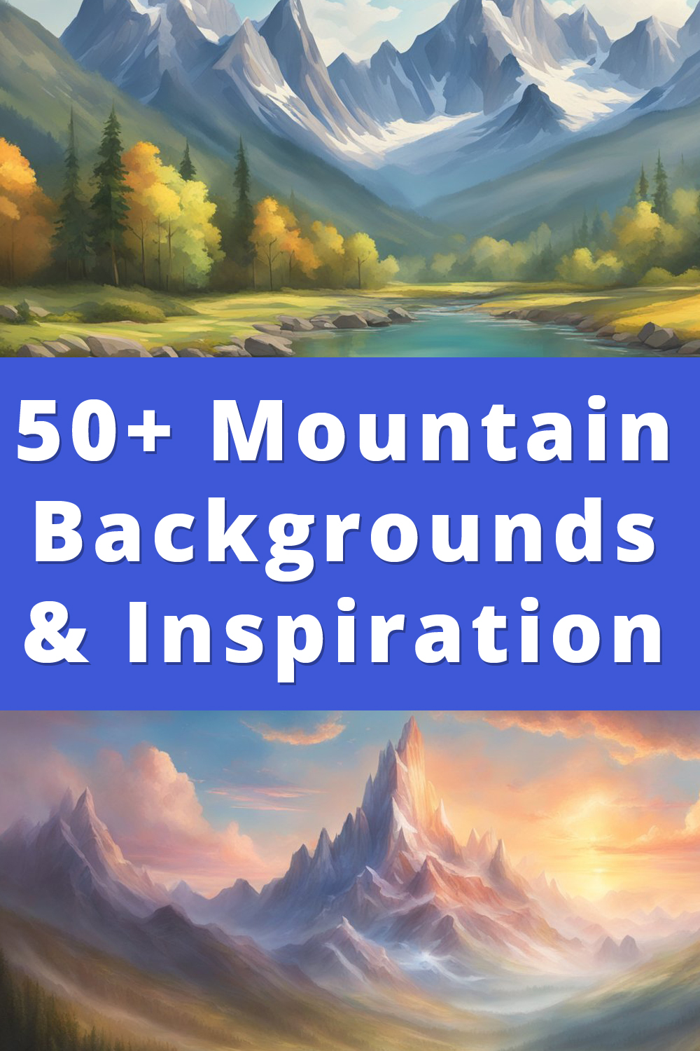 50+ Breathtaking Mountain Backgrounds that Will Inspire Your Next ...